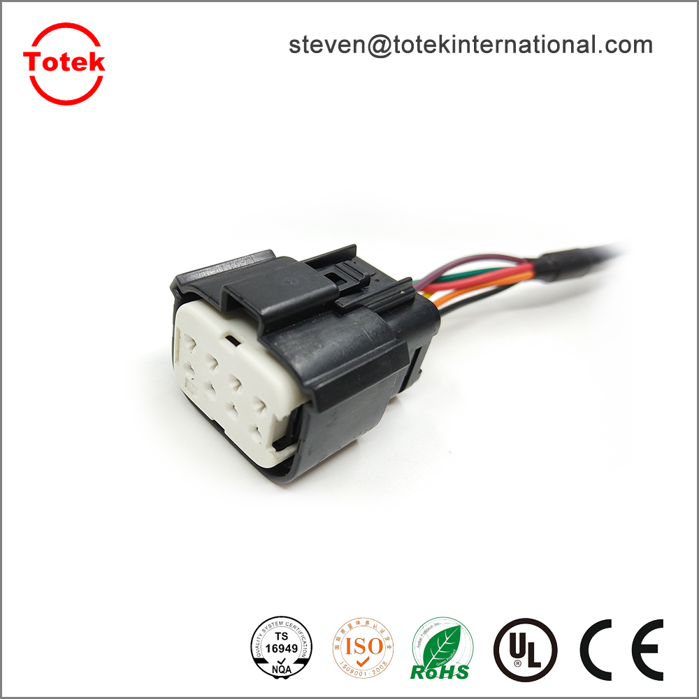 Molex 19418-0022 MX150L Connectors RECPT 8P 22-18 AWG dual row custom automotive wire harness ...