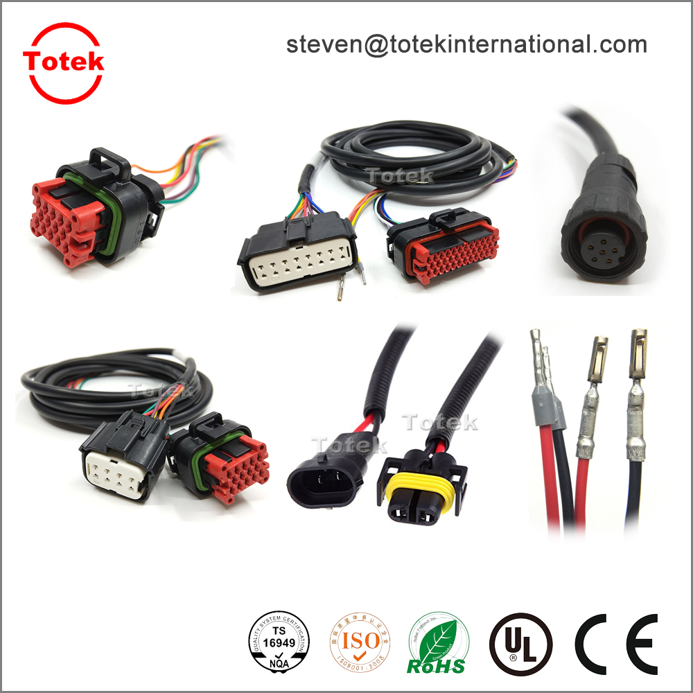 Molex 19418-0022 MX150L Connectors RECPT 8P 22-18 AWG dual row custom automotive wire harness ...